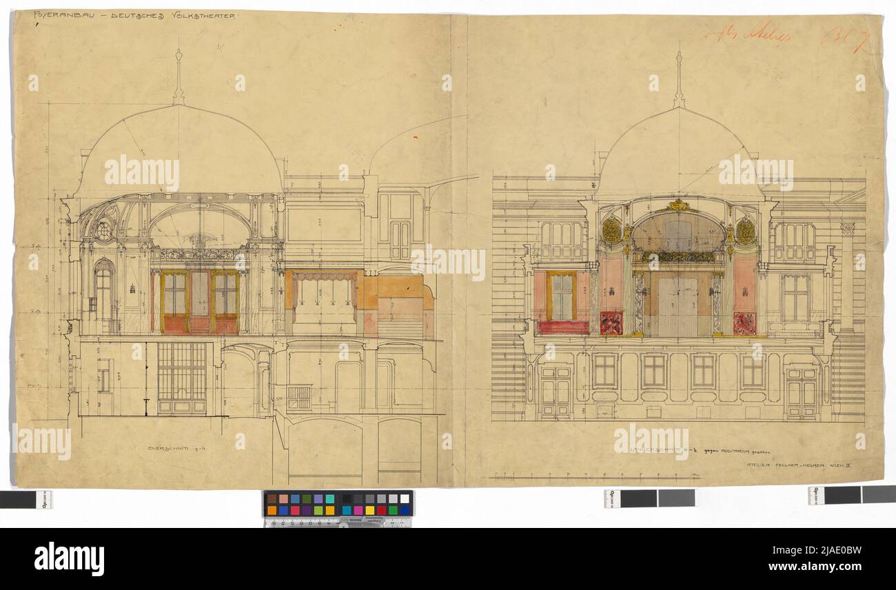 Ferdinand fellner and hermann helmer Cut Out Stock Images & Pictures ...