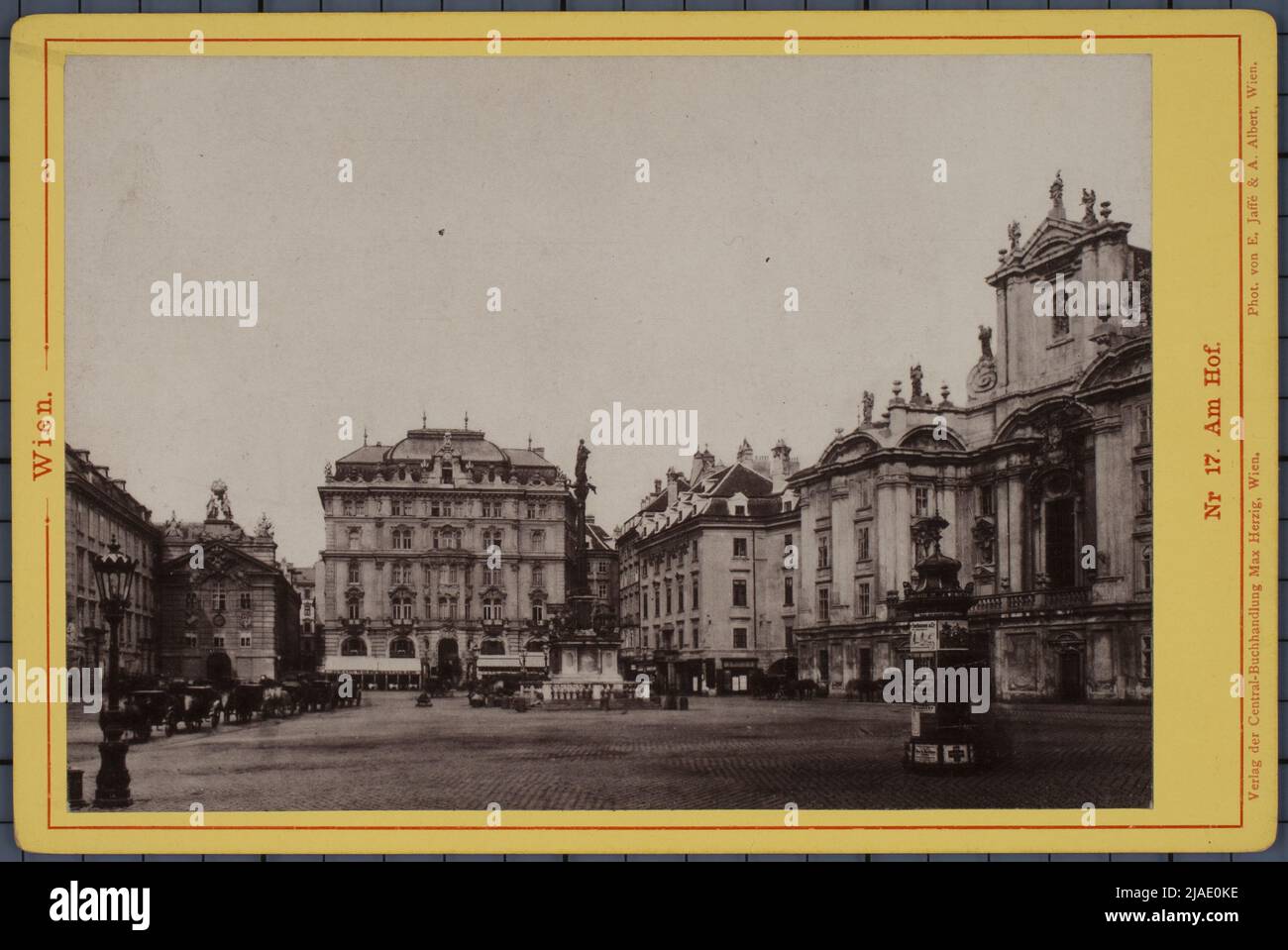 1st, Am Hof, Allg .. E. Jaffé & A. Albert, Photographer, publisher of ...