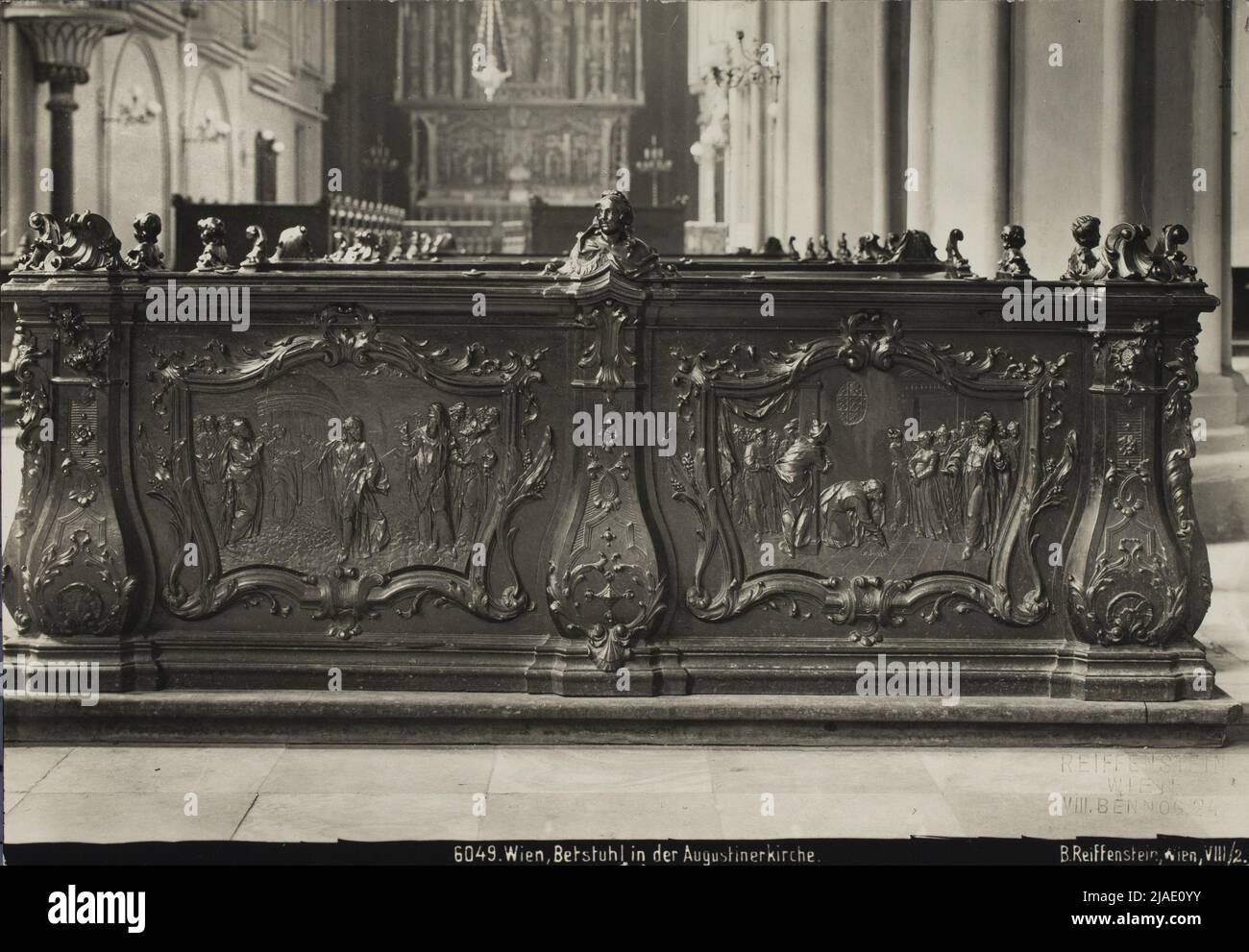 1st, Augustinerstrasse, Augustinian church (inside, prayer carnival ...