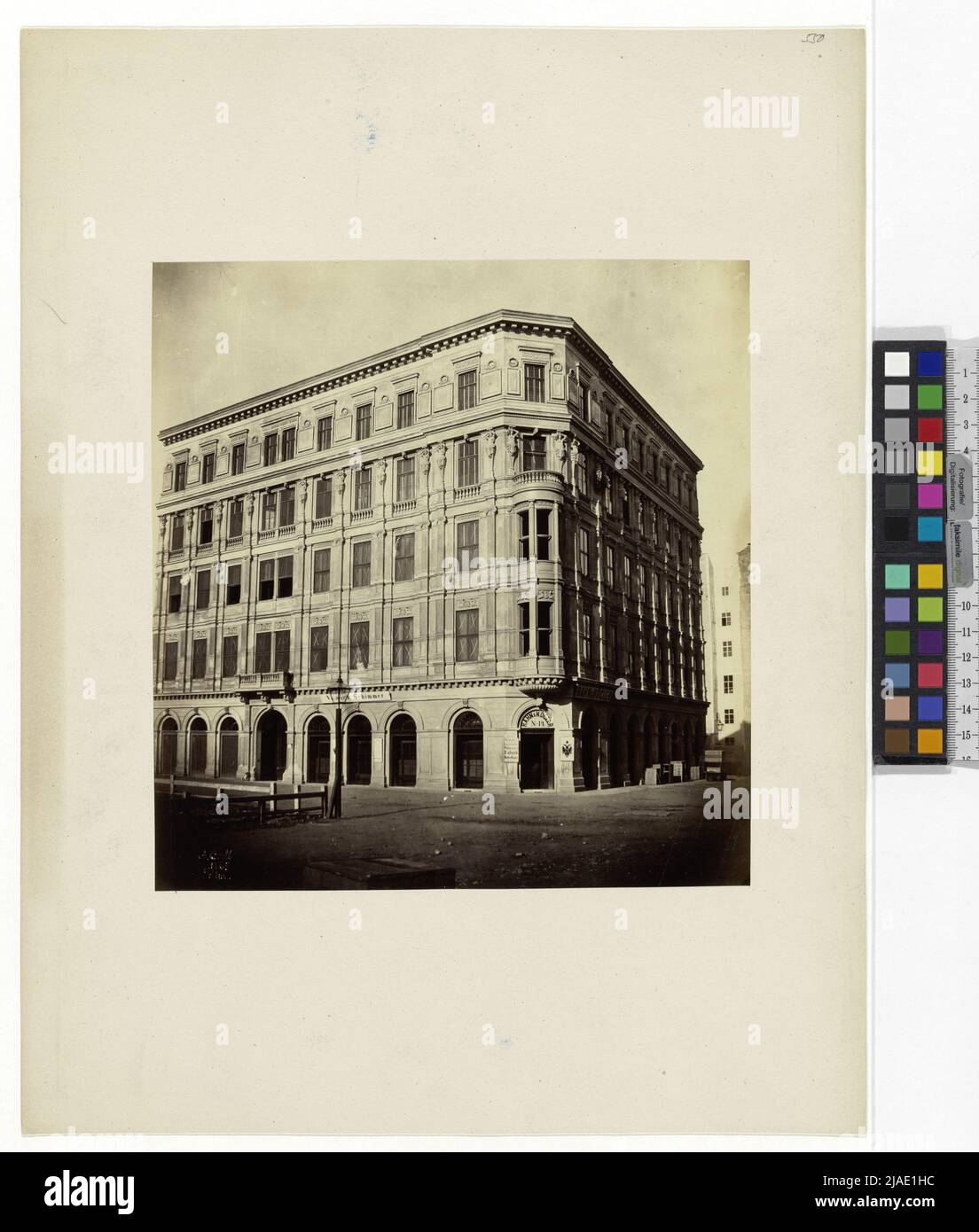 1., Gonzagagasse 14 - residential and commercial building. Victor Luntz ...