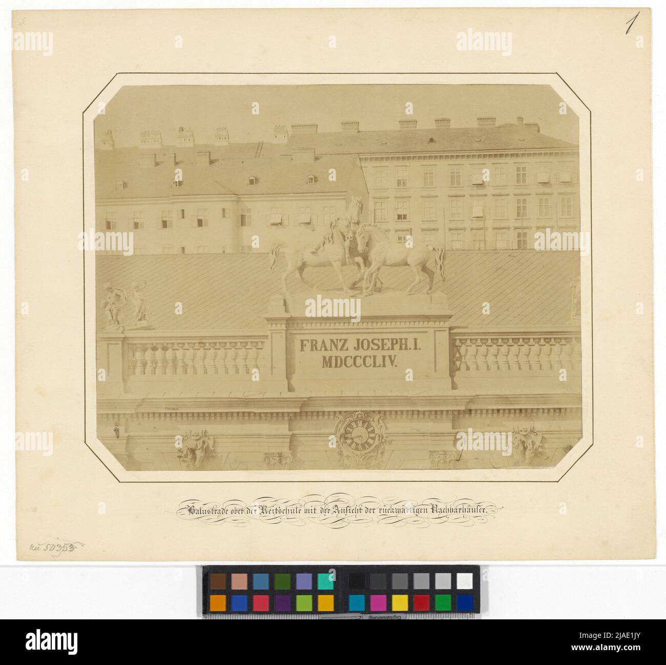 7., Messeplatz 1 - Hofstall building. Andreas Groll (1812-1872 ...