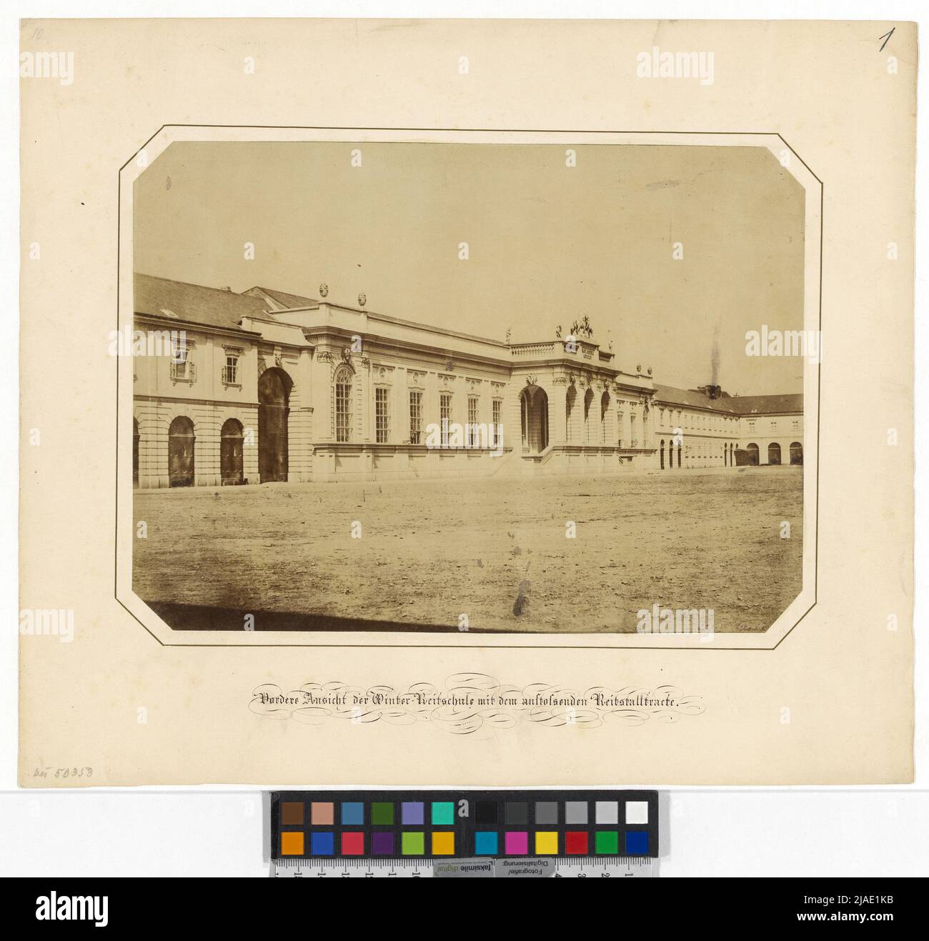 7., Messeplatz 1 - Hofstall building. Andreas Groll (1812-1872 ...