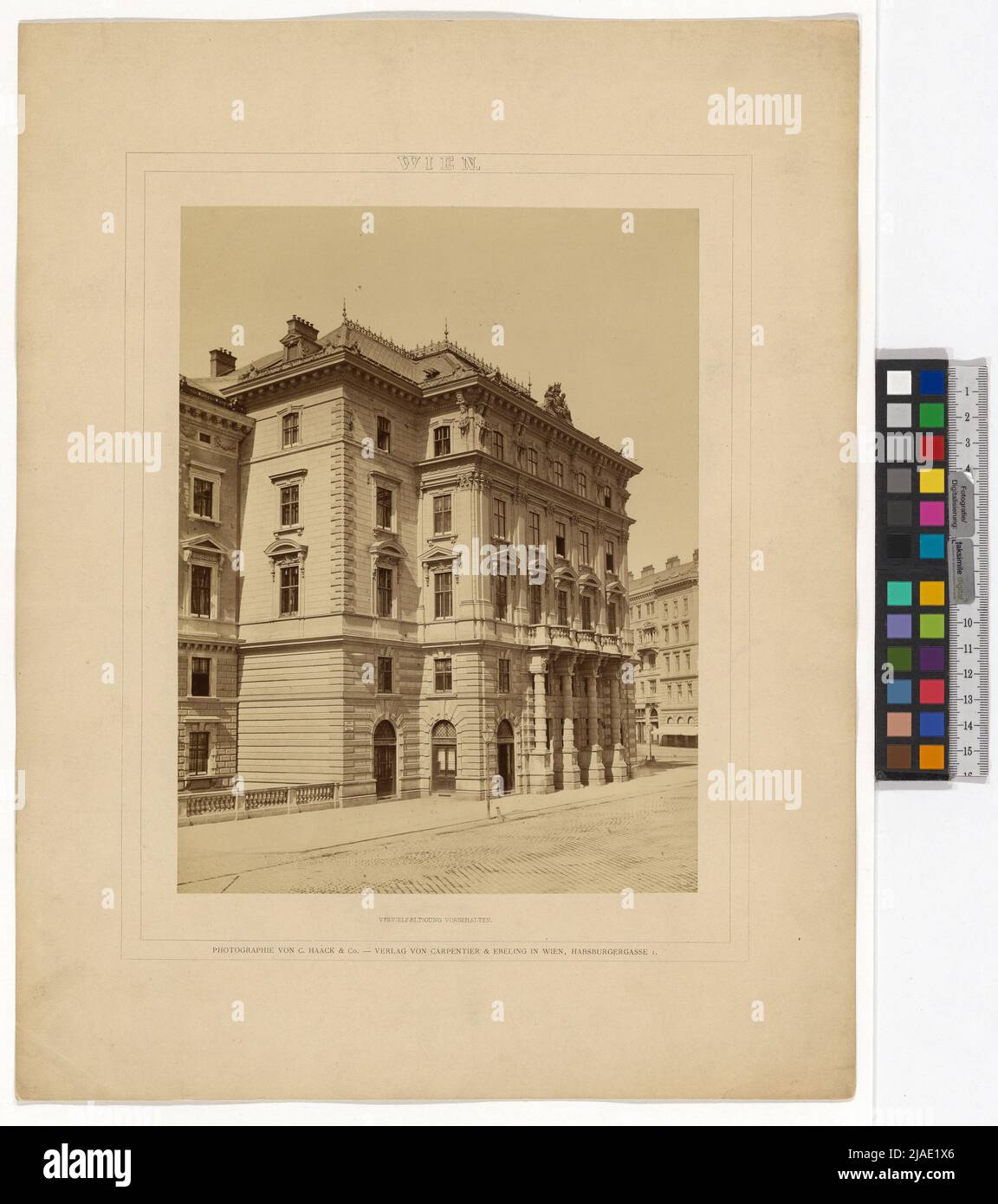 Palais Wertheim, Schwarzenbergplatz 17. Carl Haack (1842-1908 ...