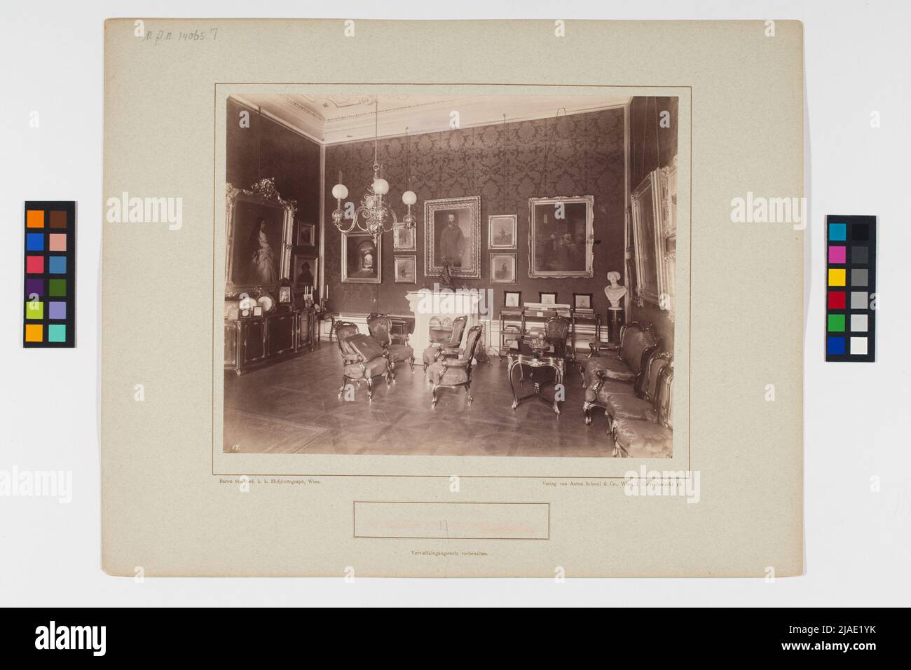 1st, castle - interior views - Reich Chancellery - Writing room v ...