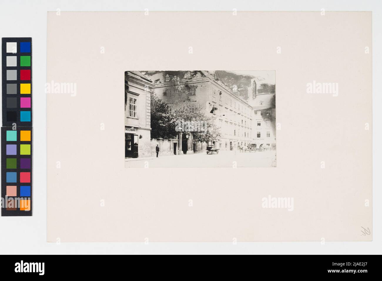 1st, Heiligenkreuzer Hof - prelature - detailed view. Verlag Reinhold ...