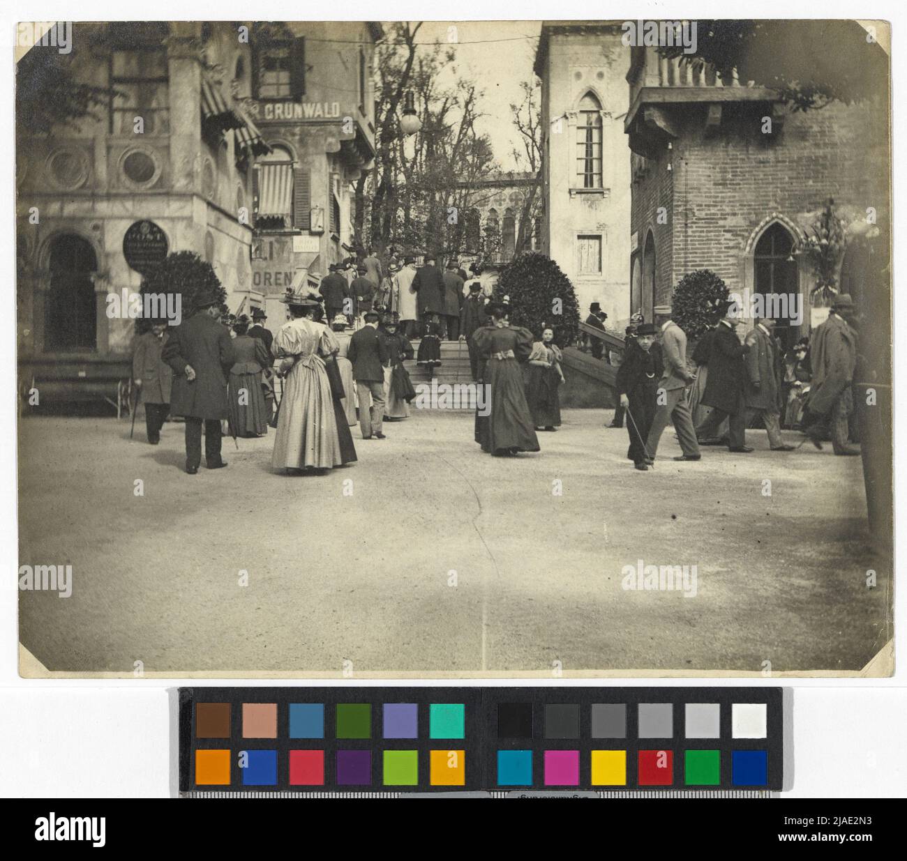 View from the amusement park "Venice in Vienna" in the Prater. Gabor ...