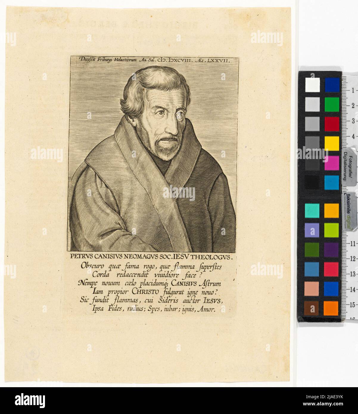 Petrus Canisius (1521-1597). Unknown Stock Photo - Alamy