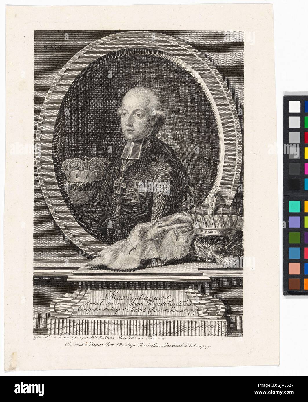 Archduke Maximilian (1756-1801), Churfürst of Cologne. After: Maria ...