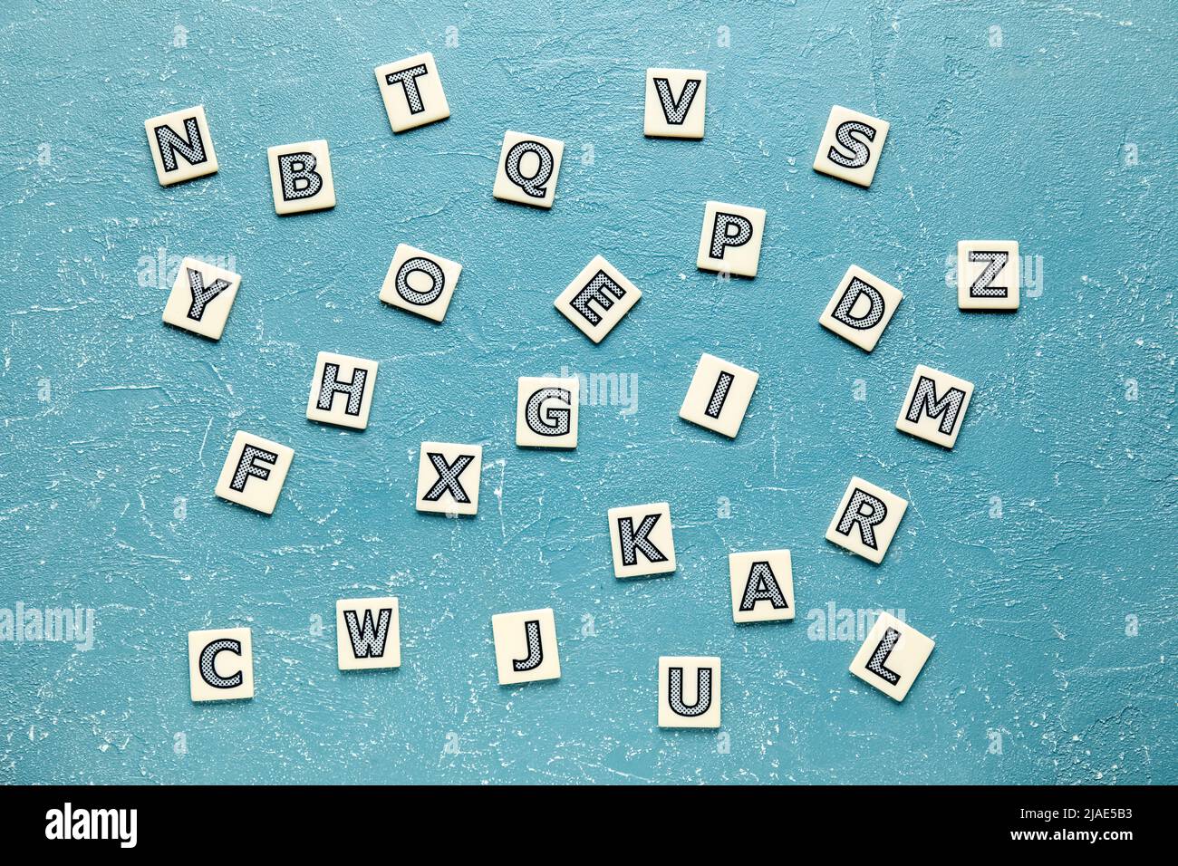 Different letters on grunge background. Alphabet concept Stock Photo ...