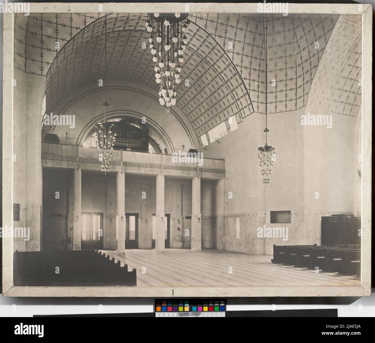 Interior of the St. Leopold church at the Steinhof. Otto Wagner (1841 ...