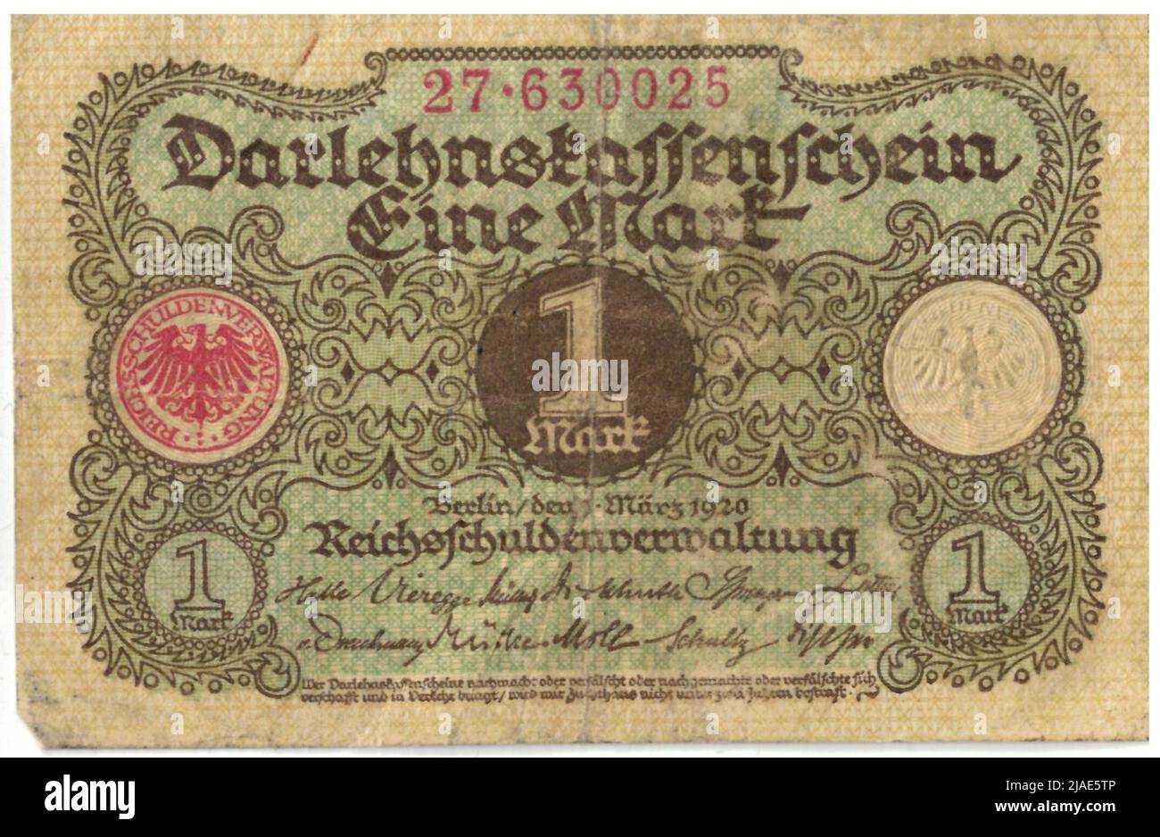 1 reich mark hi-res stock photography and images - Alamy