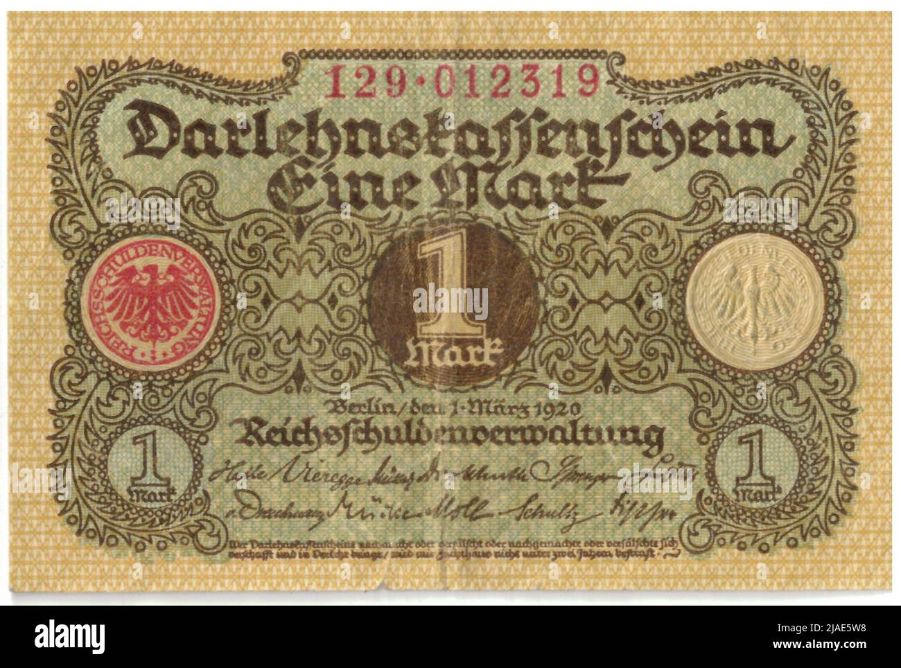 1 reich mark hi-res stock photography and images - Alamy