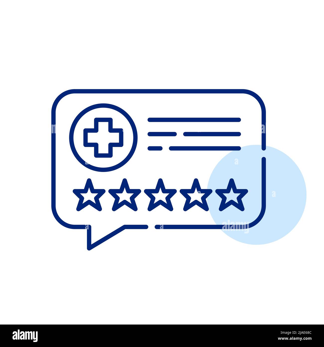 Doctor, insurance or other medical services 5 star review. Pixel ...