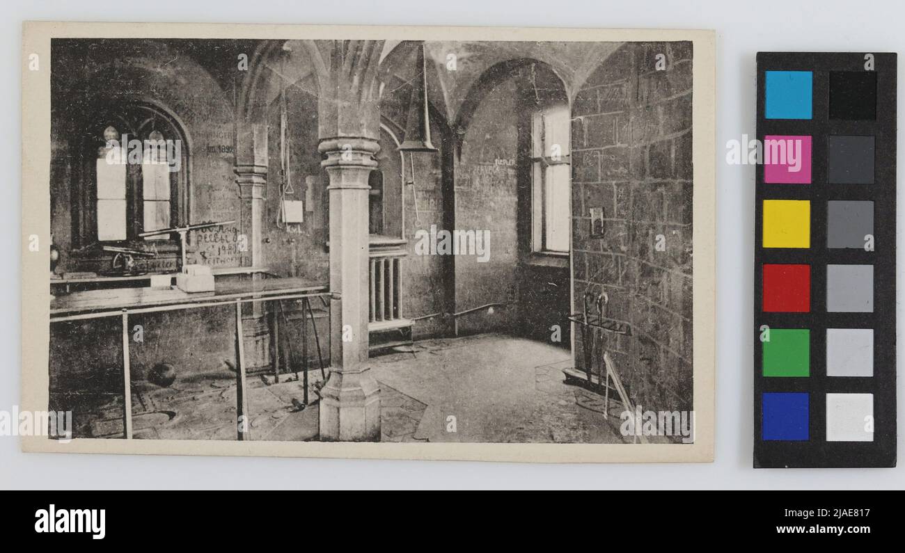 1st, Stephansdom - inside - south tower "Turmstube", postcard. Kilophot ...