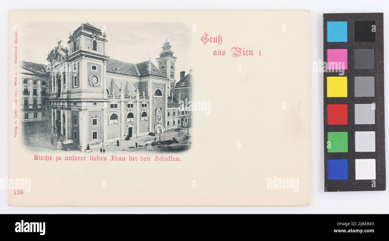Greetings from Vienna I. Church to our dear wife at the Schotten ...