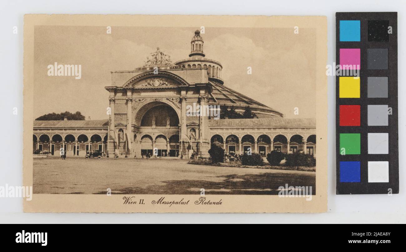 Vienna II. Messepalast Rotunde. Paul Ledermann (1882-1946), producer ...
