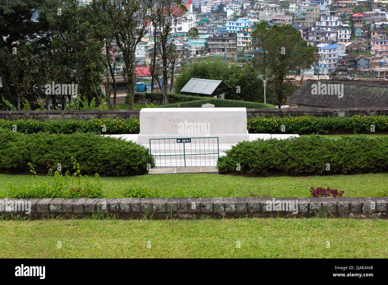 Kohima, Nagaland India - September 20, 2021: War Memorial in Kohima ...