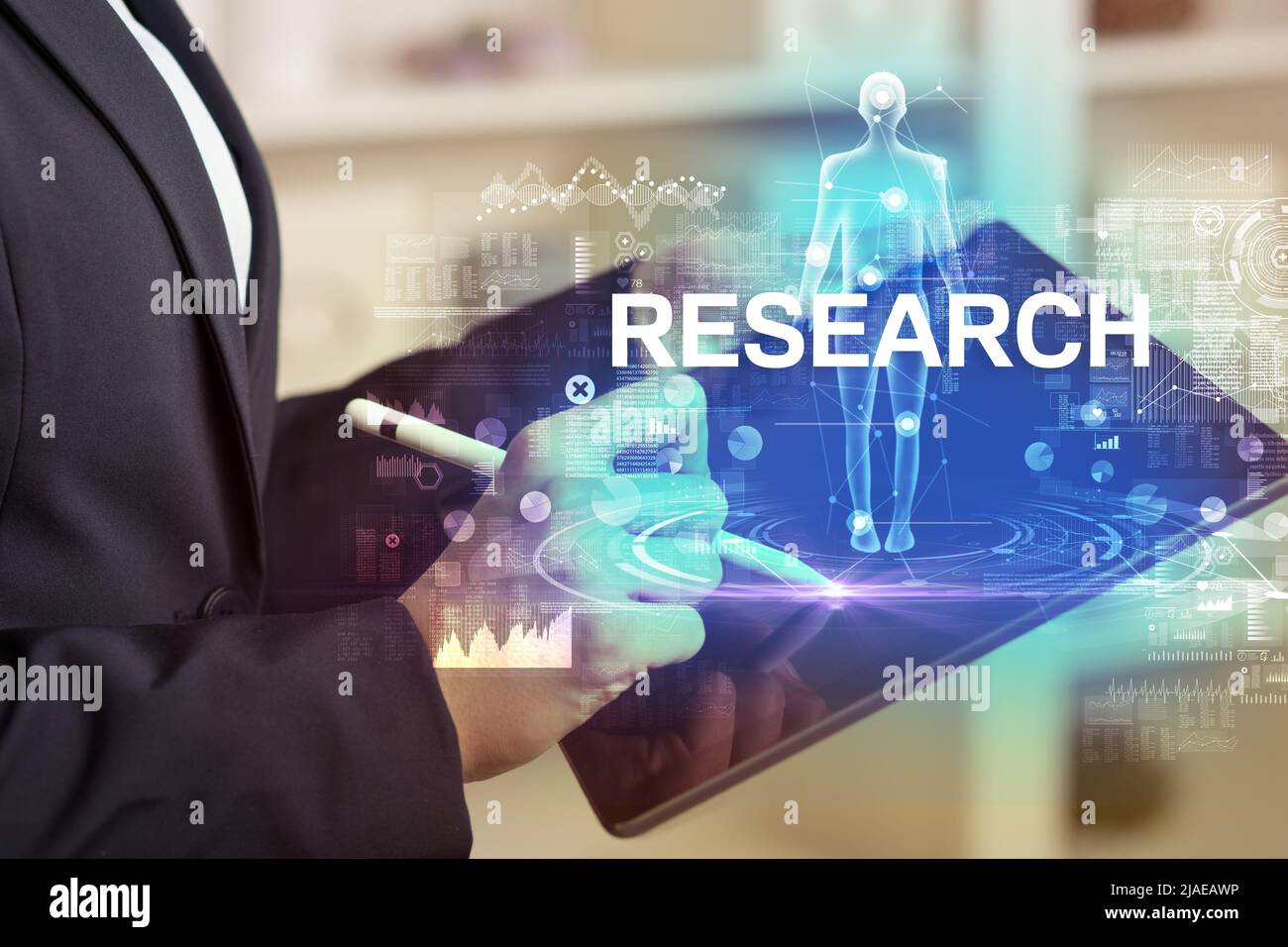 Electronic medical record, tech concept Stock Photo - Alamy