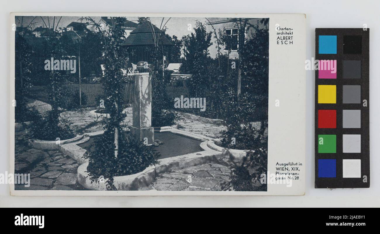 Garden architecture - 19th, Pfarrwiesengasse 28, garden design ...