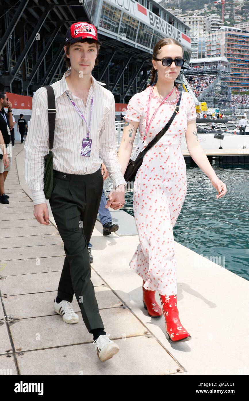 Ella Emhoff and Samuel Hine are spotted at Grand Prix of Monaco on May ...
