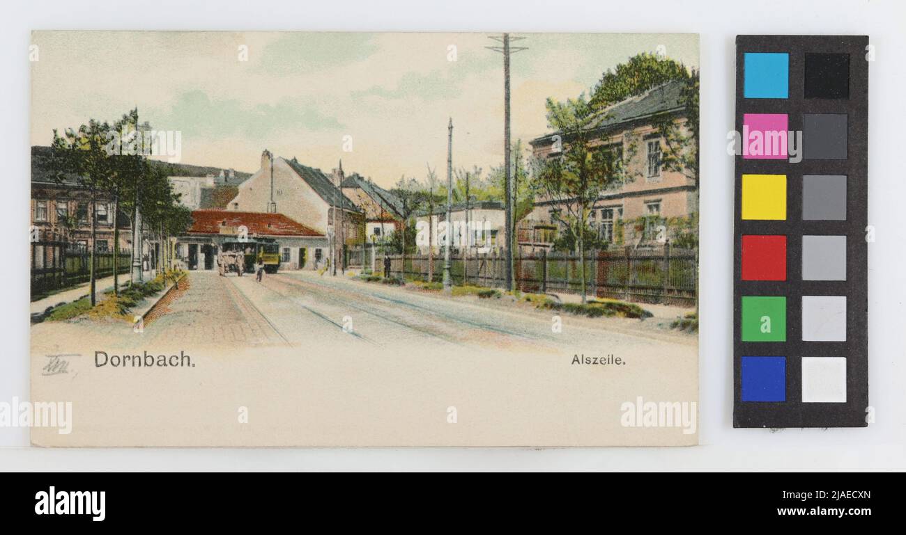 17., Dornbach - as line, postcard. Sperlings Postkartenverlag (M. M. S ...