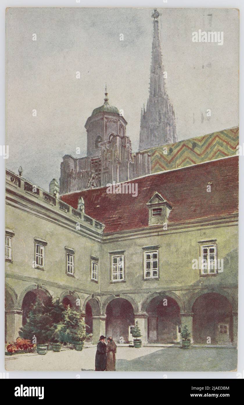 Court of the Archbishop's Palace .. After: Unknown, Drawer, brothers ...