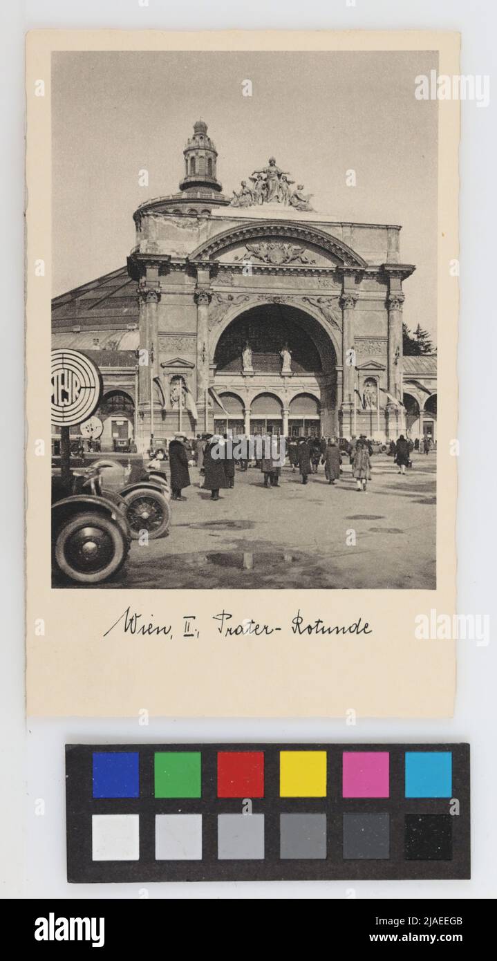 Vienna II., Prater - Rotunde. Brothers Kohn KG (B. K. W. I.), producer ...