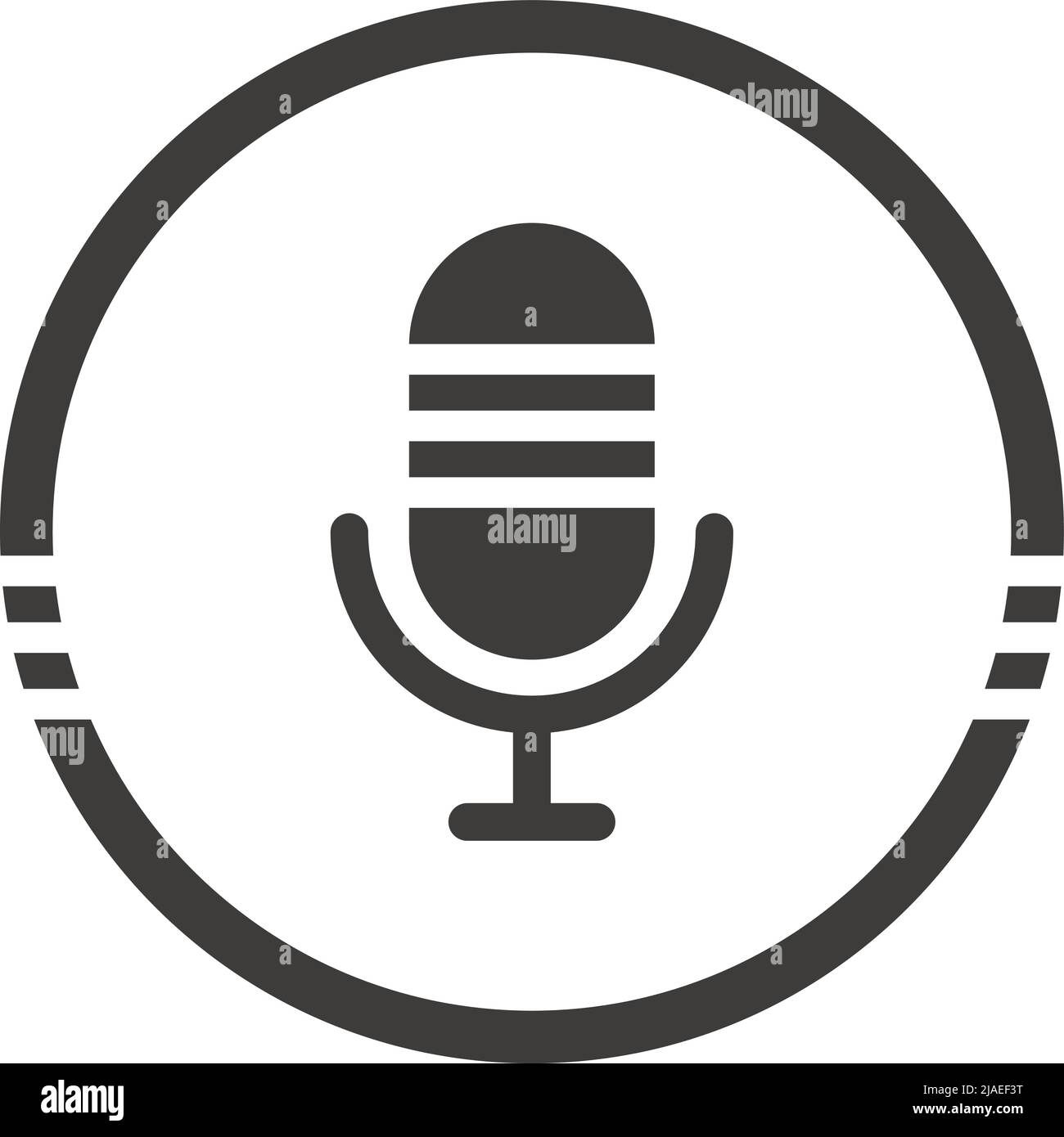 Mic circle hi-res stock photography and images - Alamy