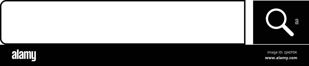 Ui search bar Black and White Stock Photos & Images - Alamy