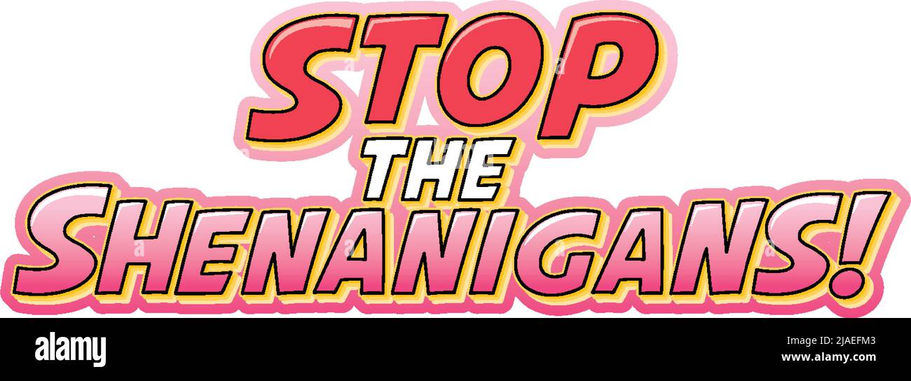 Shenanigans Cut Out Stock Images & Pictures - Alamy