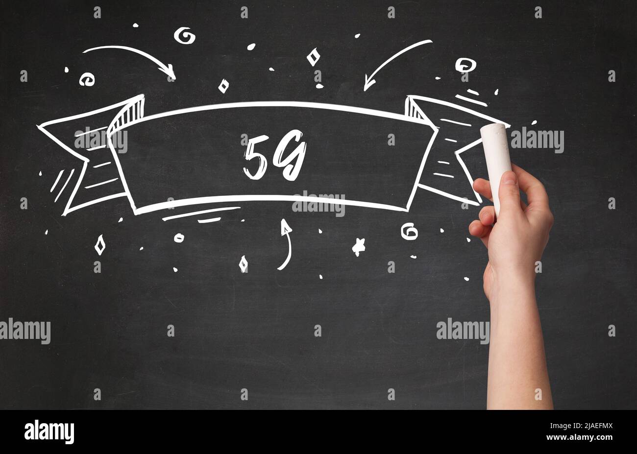 Hand drawing abbreviation concept Stock Photo - Alamy