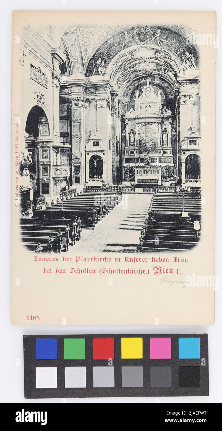 Interior of the parish church to our dear wife at the Schotten ...