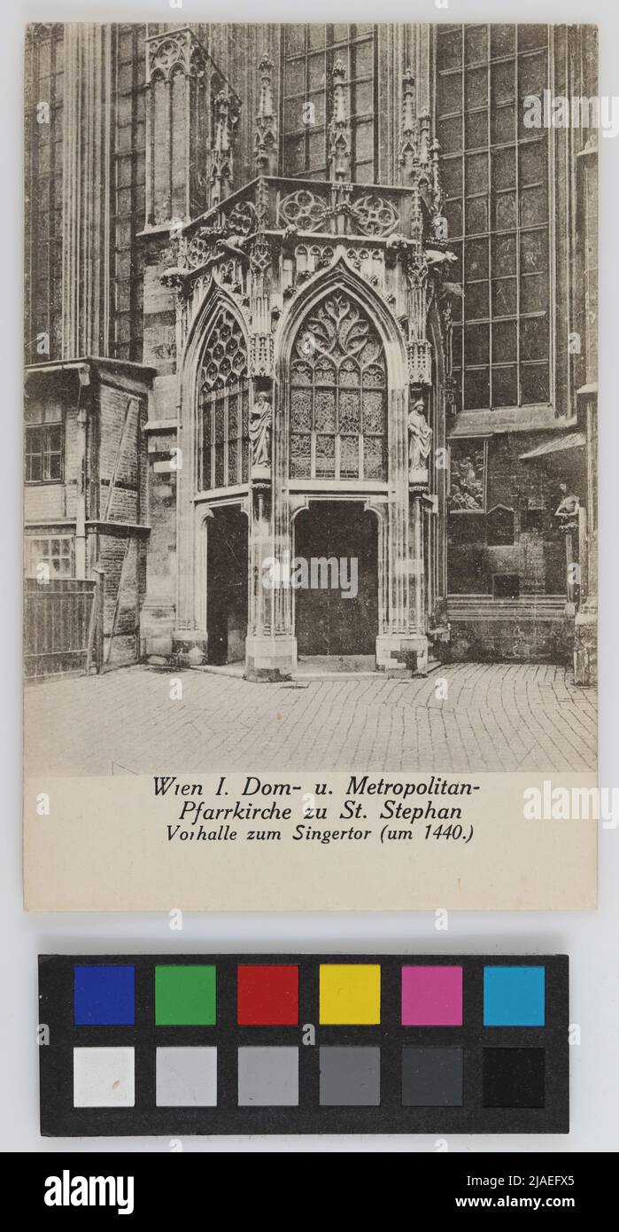 Vienna I. Cathedral and Metropolitan Parish Church in St. Stefan ...