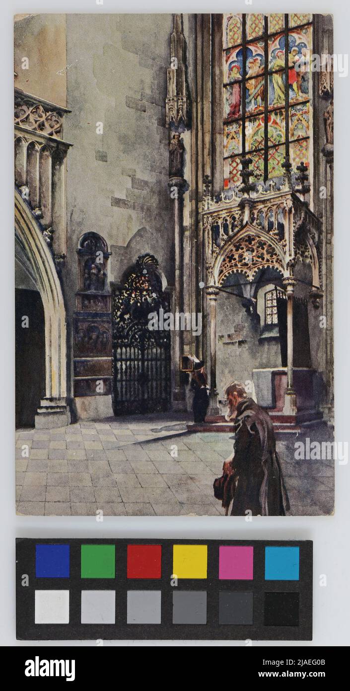 1., Stephansdom - inside - Andreasaltar & Kreuzkapelle, postcard ...
