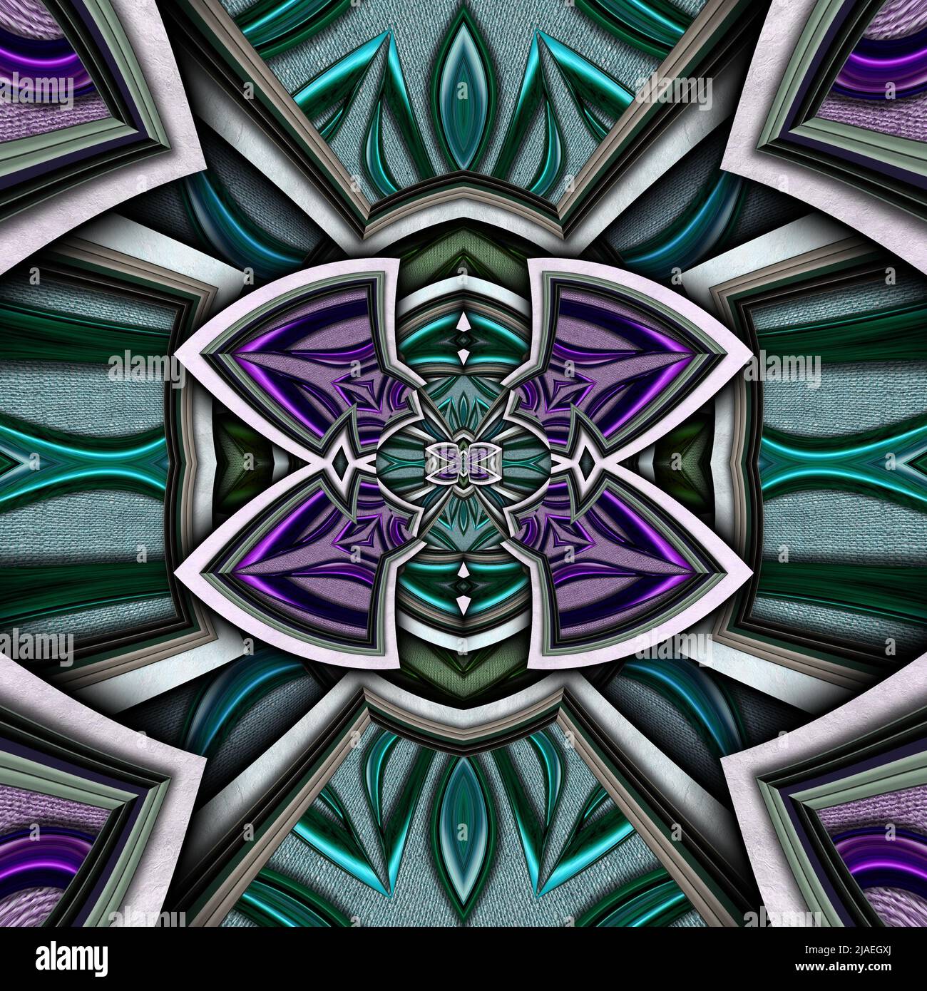 3D render of plastic background tile with embossed luxus abstract ...