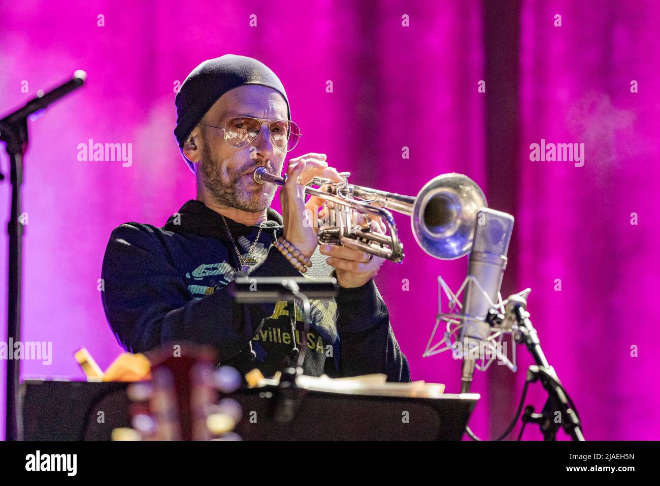 May 28, 2022, Chula Vista, California, U.S: Grammy-winning trumpeter ...