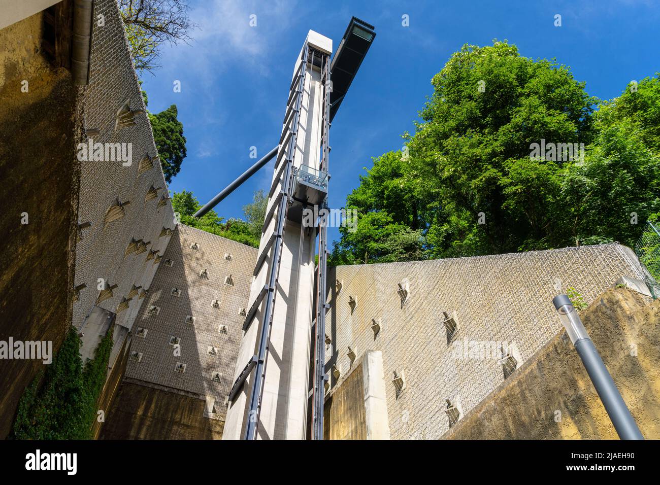 The pfaffenthal panoramic elevator hi-res stock photography and images ...