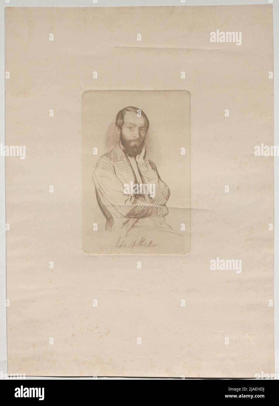 Adolf Stahr. ". Adolf Stahr, German writer. Ludwig Pietsch (1824-1911 ...