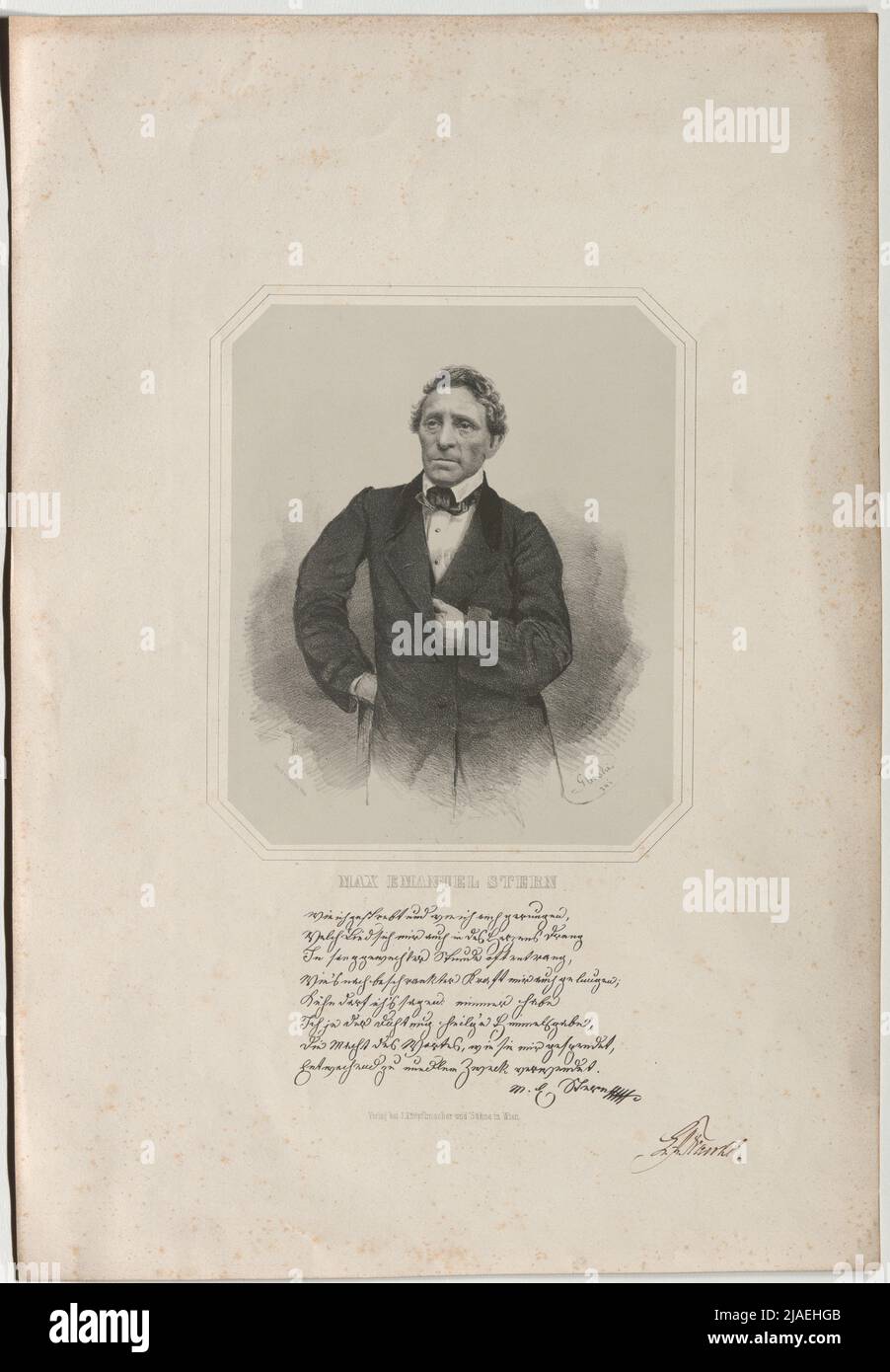May Emanuel Stern ". Glinski: Max Emanuel Stern, Hungarian writer, 1861 ...