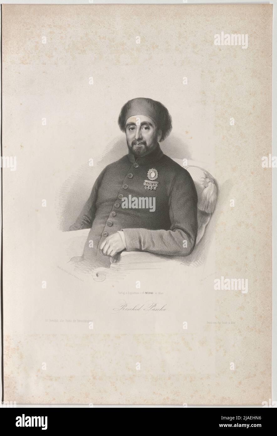 Reschid Pascha. ". Reschid Pascha, Turkish statesman. Rudolf Hoffmann ...