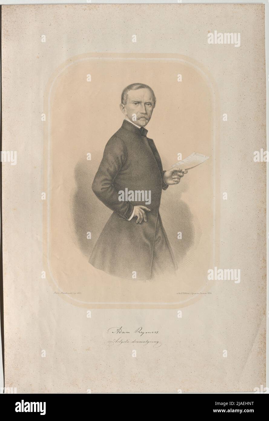 Adam Reymers Artysta Dramatyczny ". Adam Reymers, actor. Unknown Stock ...