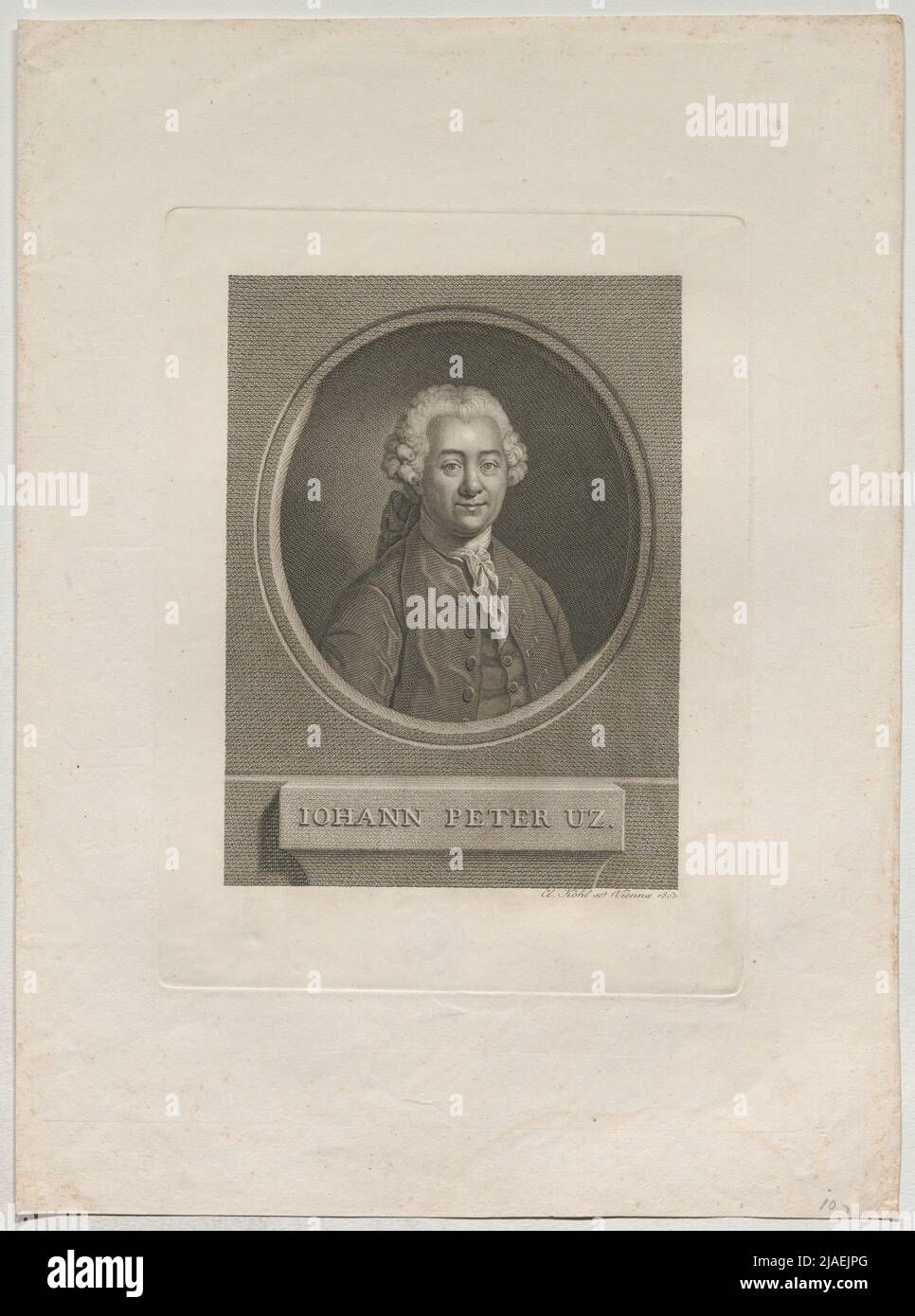 Johann Peter Uz ". Johann Peter Uz, German poet. Clemens Kohl (1754 ...