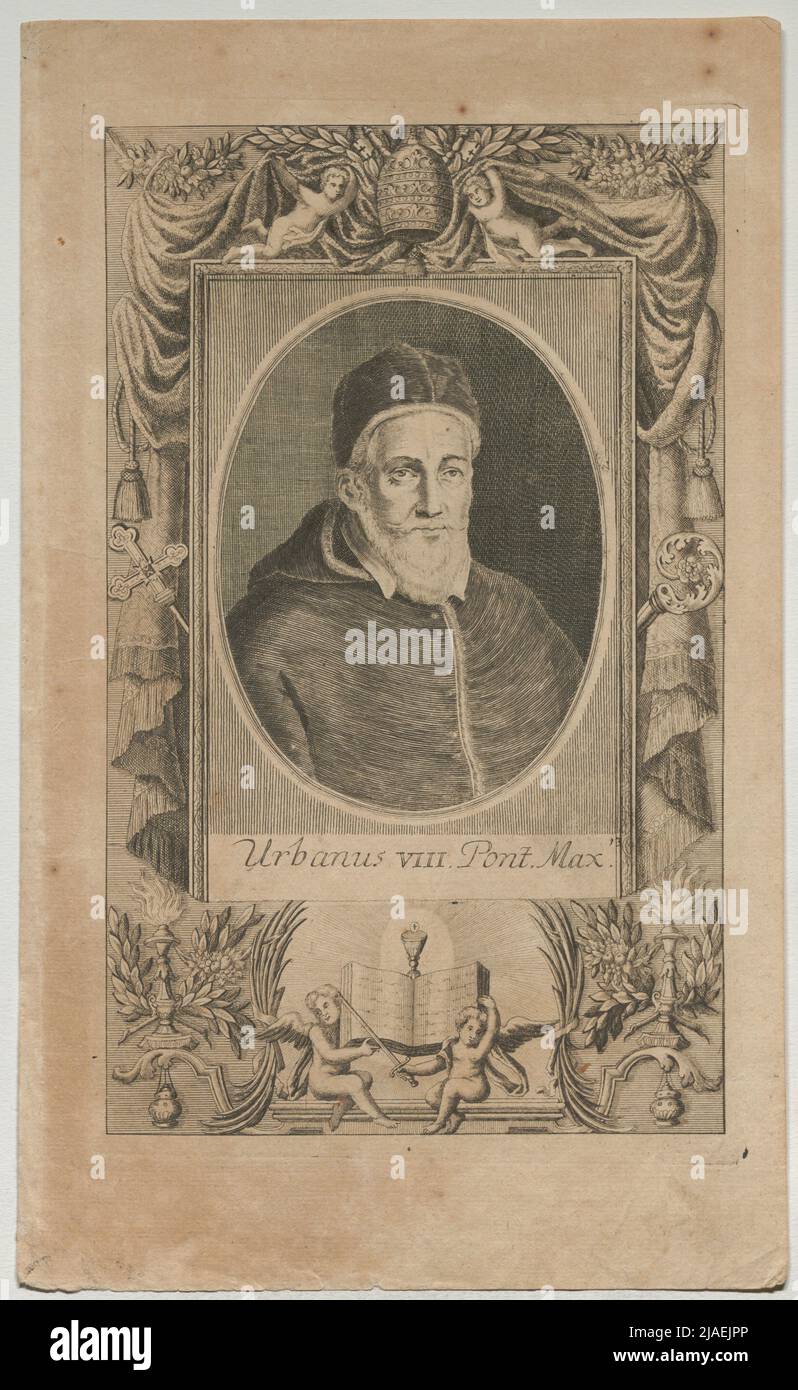 Urbanus viii. Pont. Max.". Papst Urban viii.. Unknown Stock Photo - Alamy