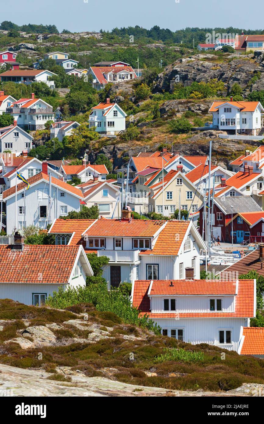 Grundsund, an ancient village on the Swedish west coast Stock Photo - Alamy