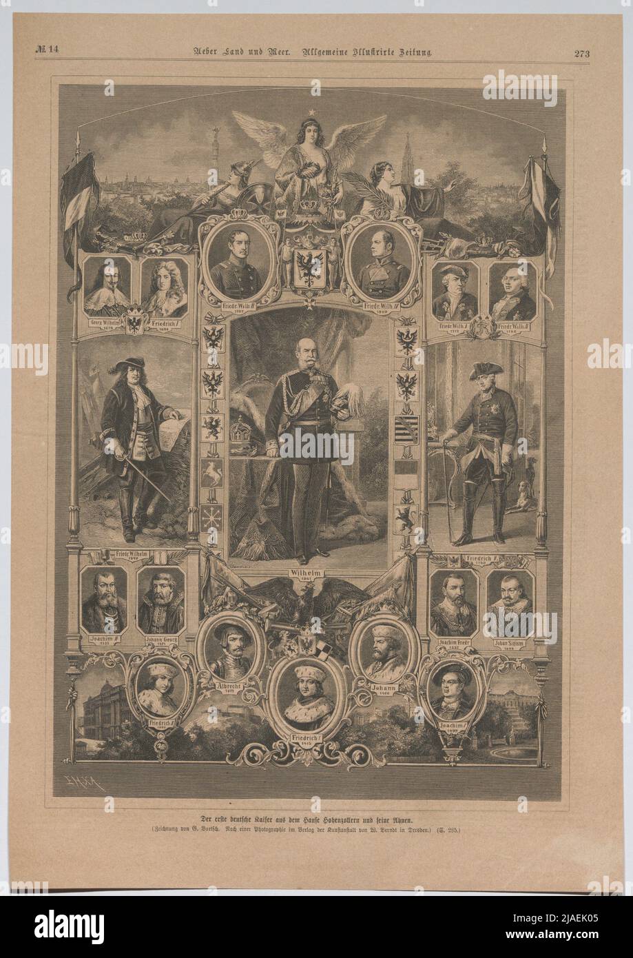The first German emperor from Hohenzollern and his ancestors. ". The ...