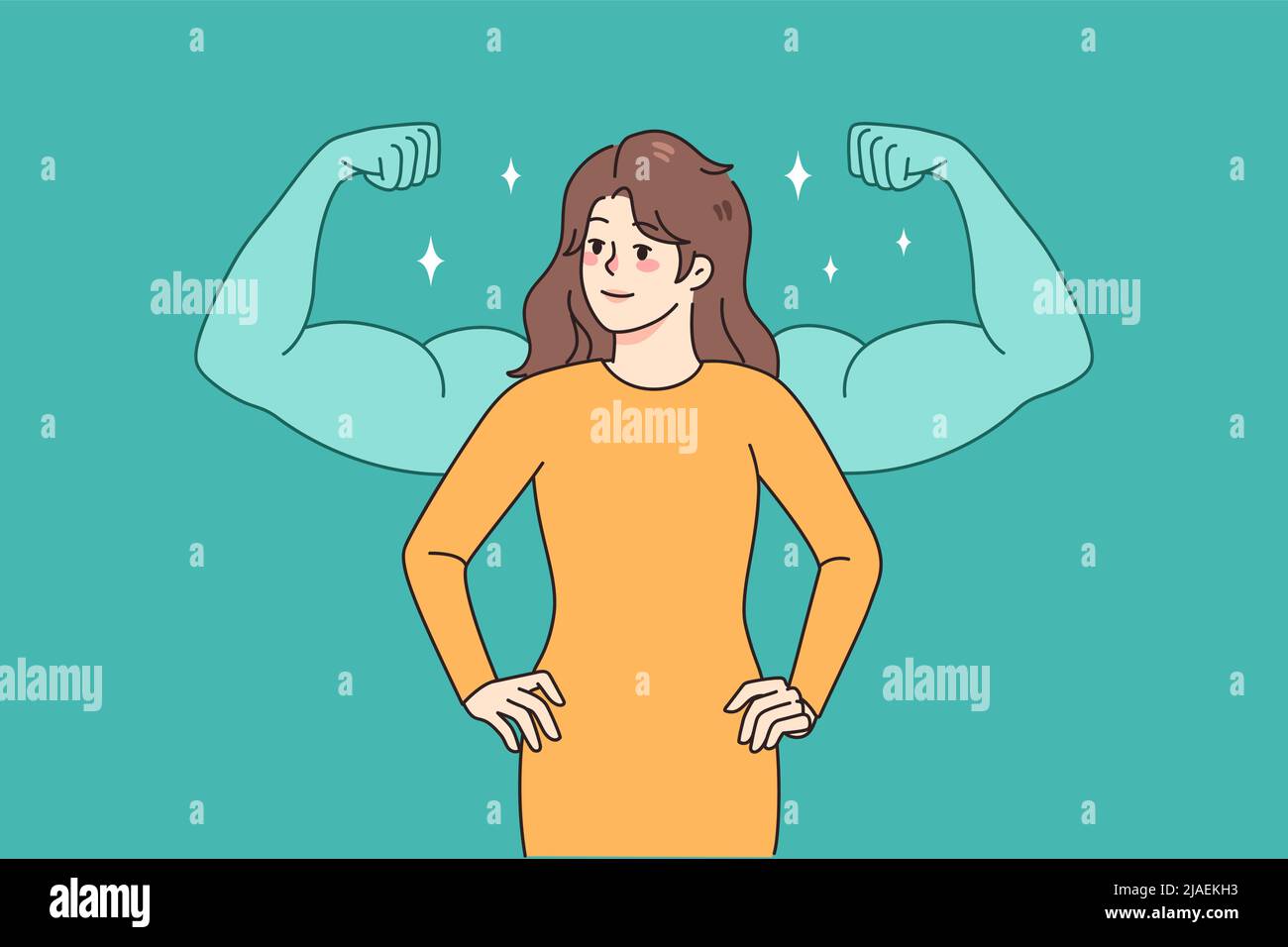Self empowerment Stock Vector Images - Alamy