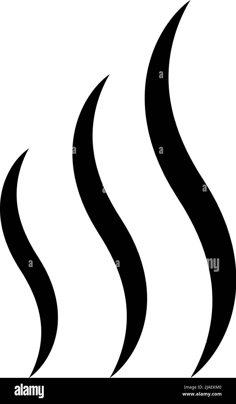 Icons smell perfume sign symbol aroma coffee diffusion evaporation ...