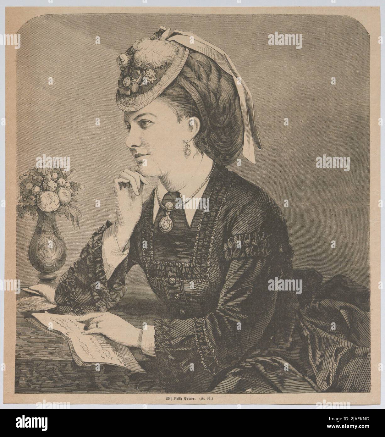 Miss Nelly Power. ". Actress and singer Nelly Power (from" Leaves for ...