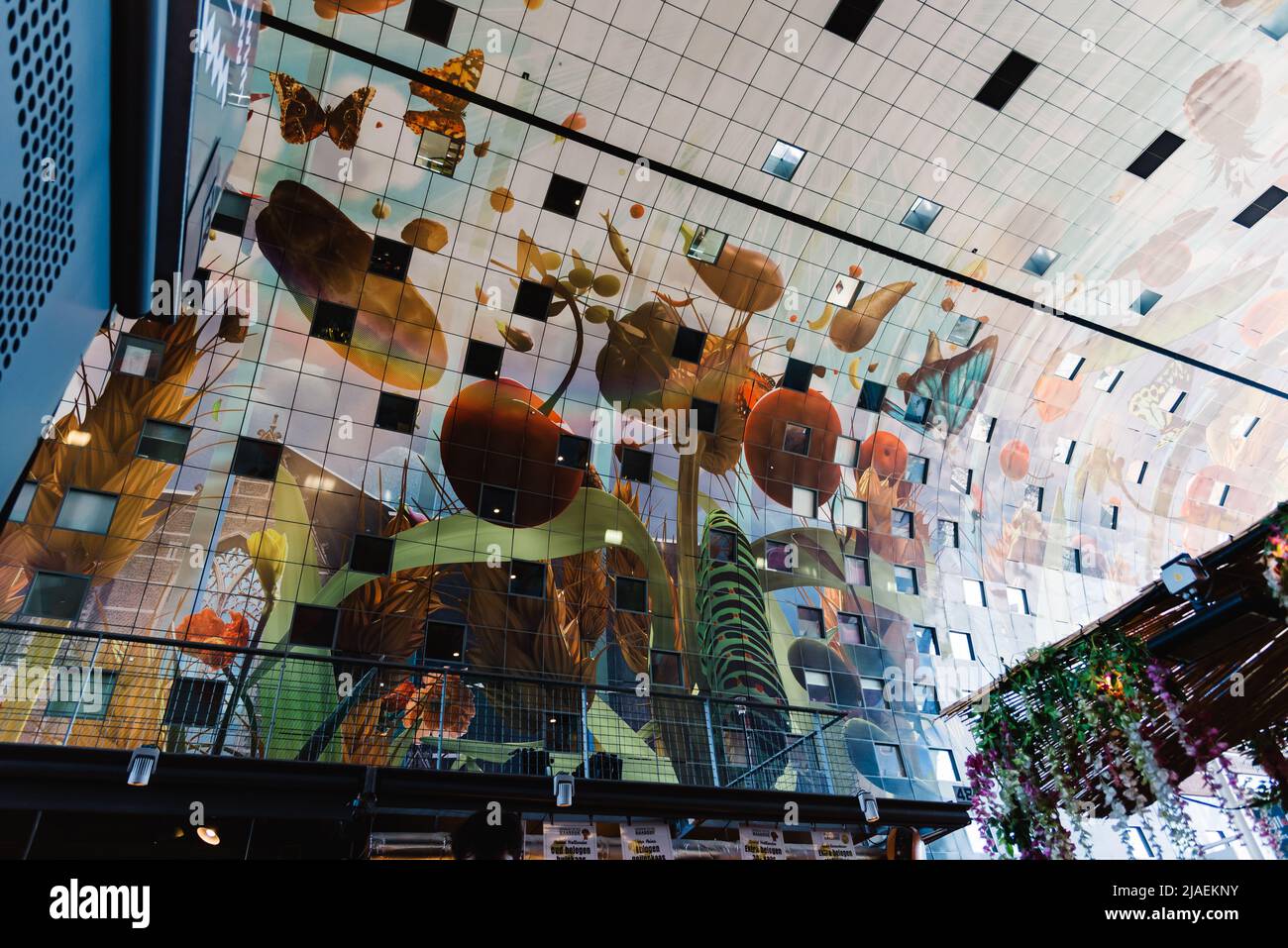 Rotterdam, Netherlands - May 8, 2022: Markthal Rotterdam Building by ...