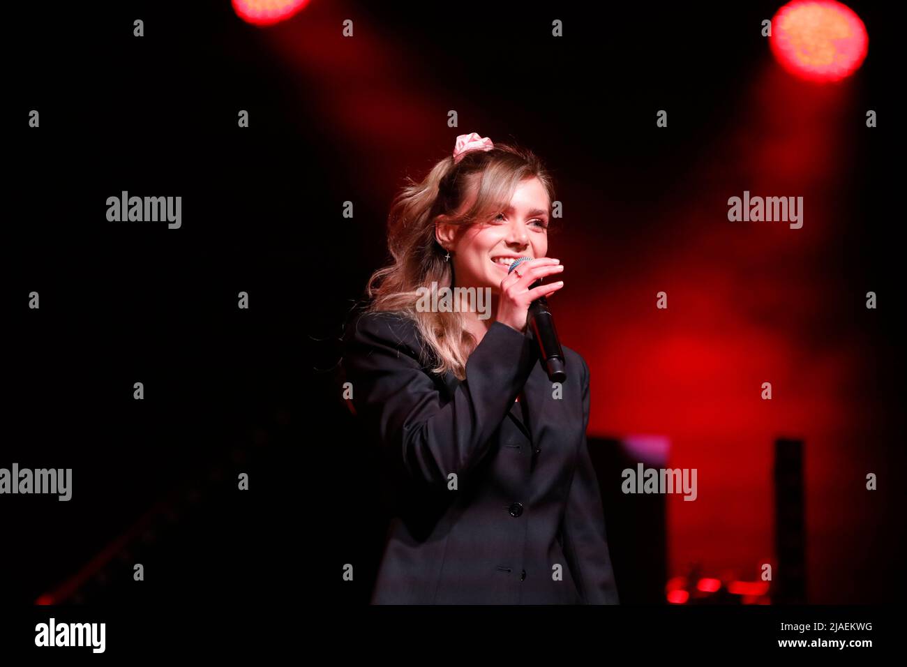 Marie Wegener bei einem Live Auftritt im Messepark Löbau. Löbau,28.05. ...